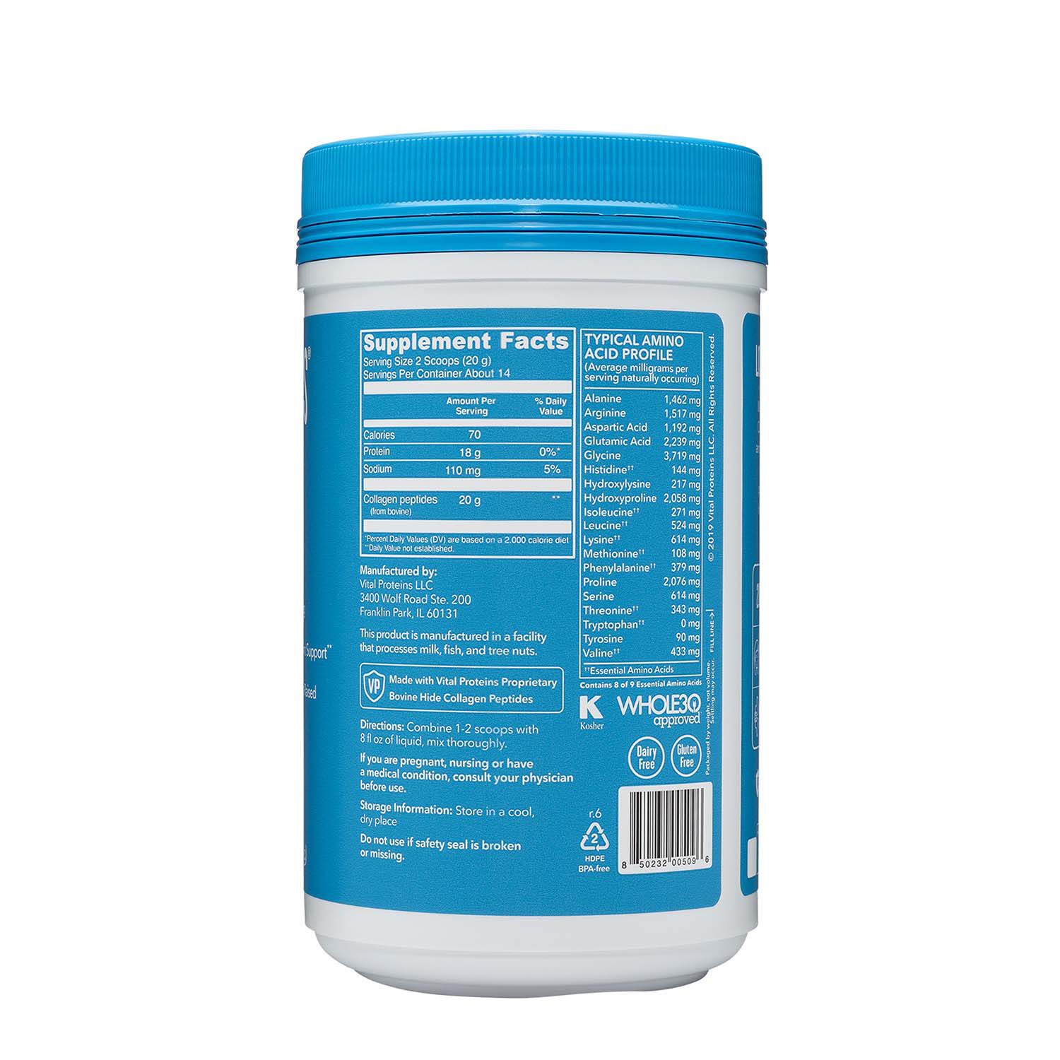 Vital Proteins Collagen Peptides - Unflavored - 10 oz | GNC